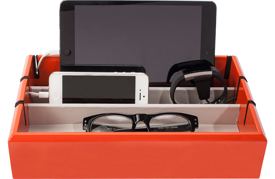 Orange Tech Tray - Shop