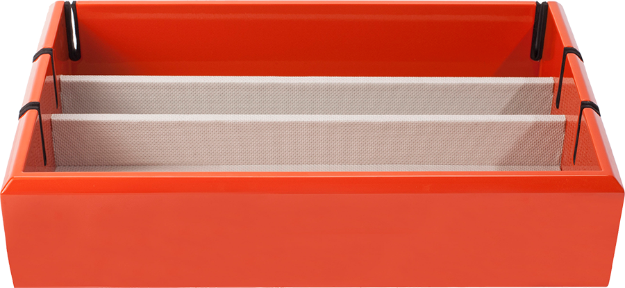 Orange Tech Tray - Shop
