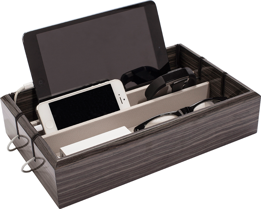 Zebra Gray Tech Tray