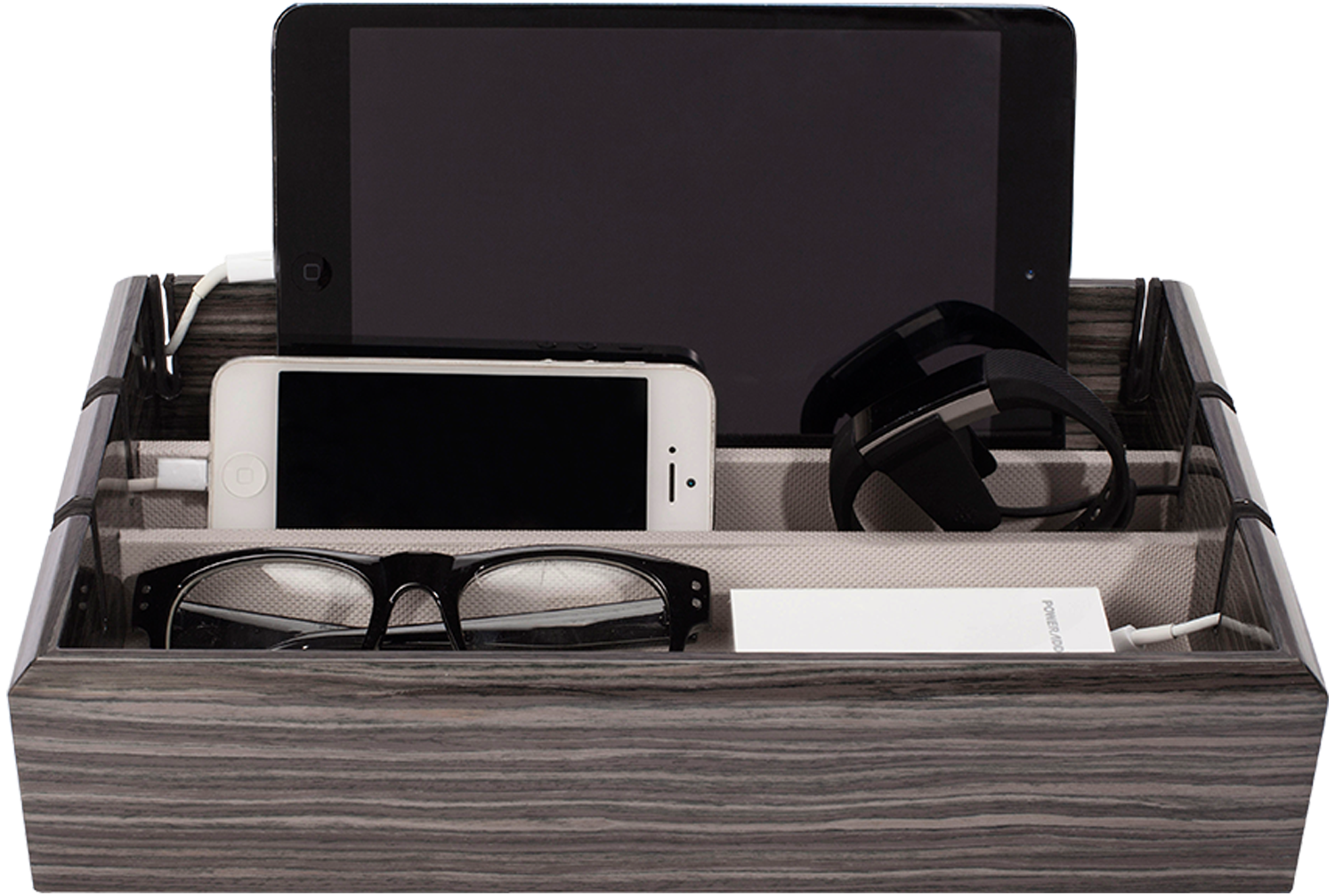 Zebra Gray Tech Tray