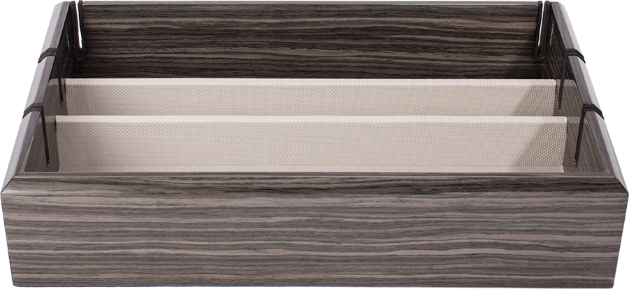 Zebra Gray Tech Tray
